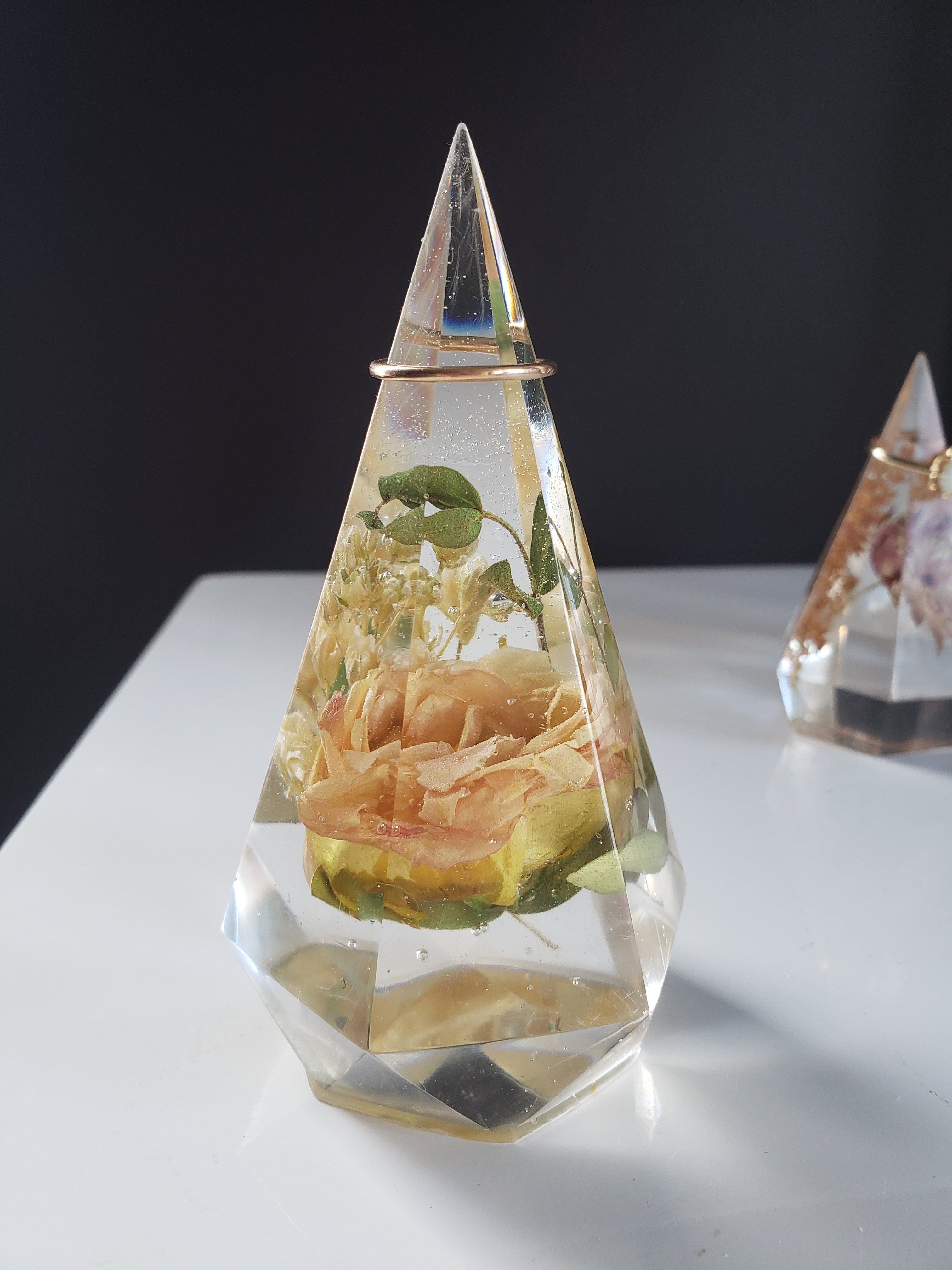 The Medium Geo: 4" ring holder | White Jasmine Lab - Pittsburgh Flower ...